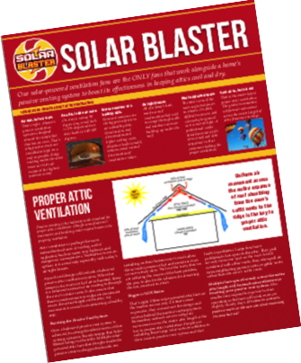 Solar-Powered Roof Ventilation and Lighting Solutions | Solar Blaster